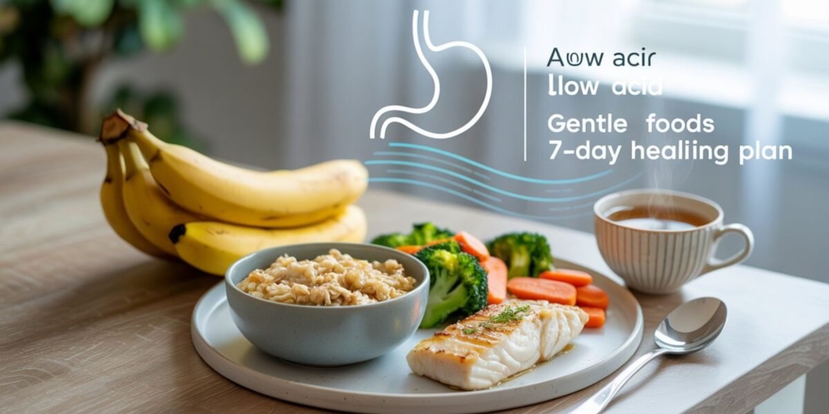7 Day GERD Diet Plan: Easy Meals for Acid Reflux Relief
